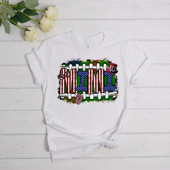 Tops | American Flag Mimi Shirt Mimi Tshirt 4th Of July Mimi Shirt July ...